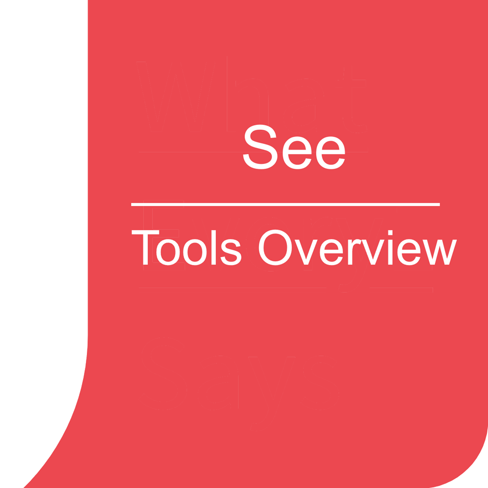 see-tools-overview – WE1S